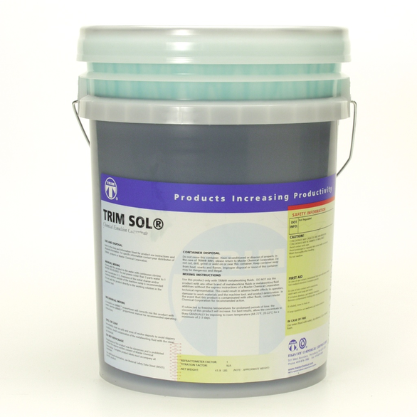 TRIM® SOL® General Purpose Emulsion Cutting and Grinding Fluid, 5 gal ...